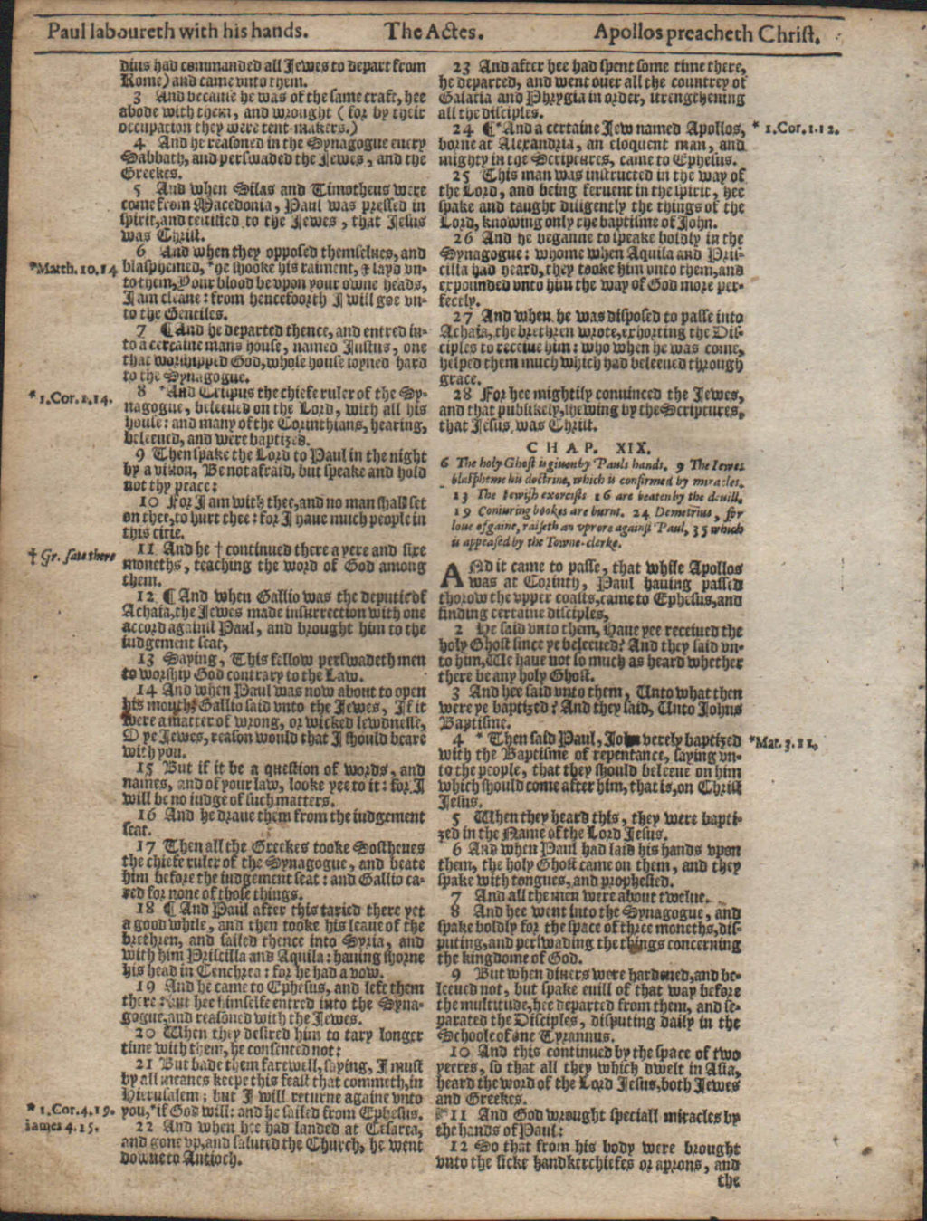 King James - 1613 - New Testament - Historic Bibles & Engravings