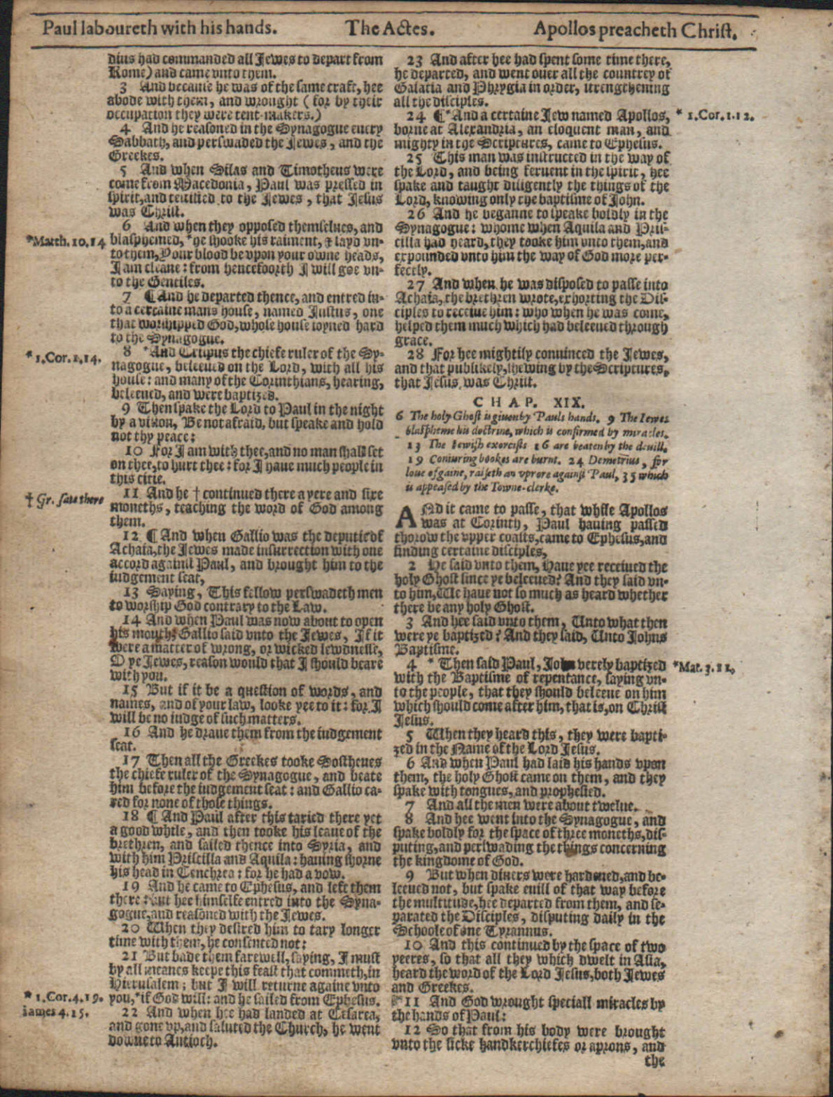 King James - 1613 - New Testament - Historic Bibles & Engravings