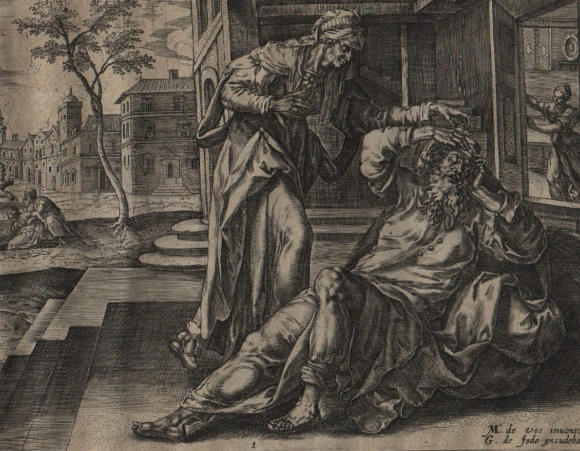 Story of Tobias – 1579 – Set of 6 plates - Historic Bibles & Engravings