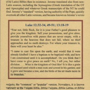 Biblia Latina - 1495 - LUKE 12-14 - Historic Bibles & Engravings